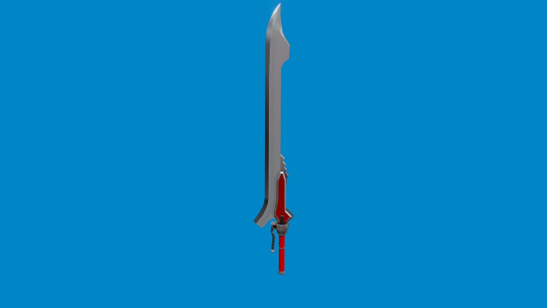 Red Queen Sword (2/3 Works with Details) - Download Free 3D model by ...