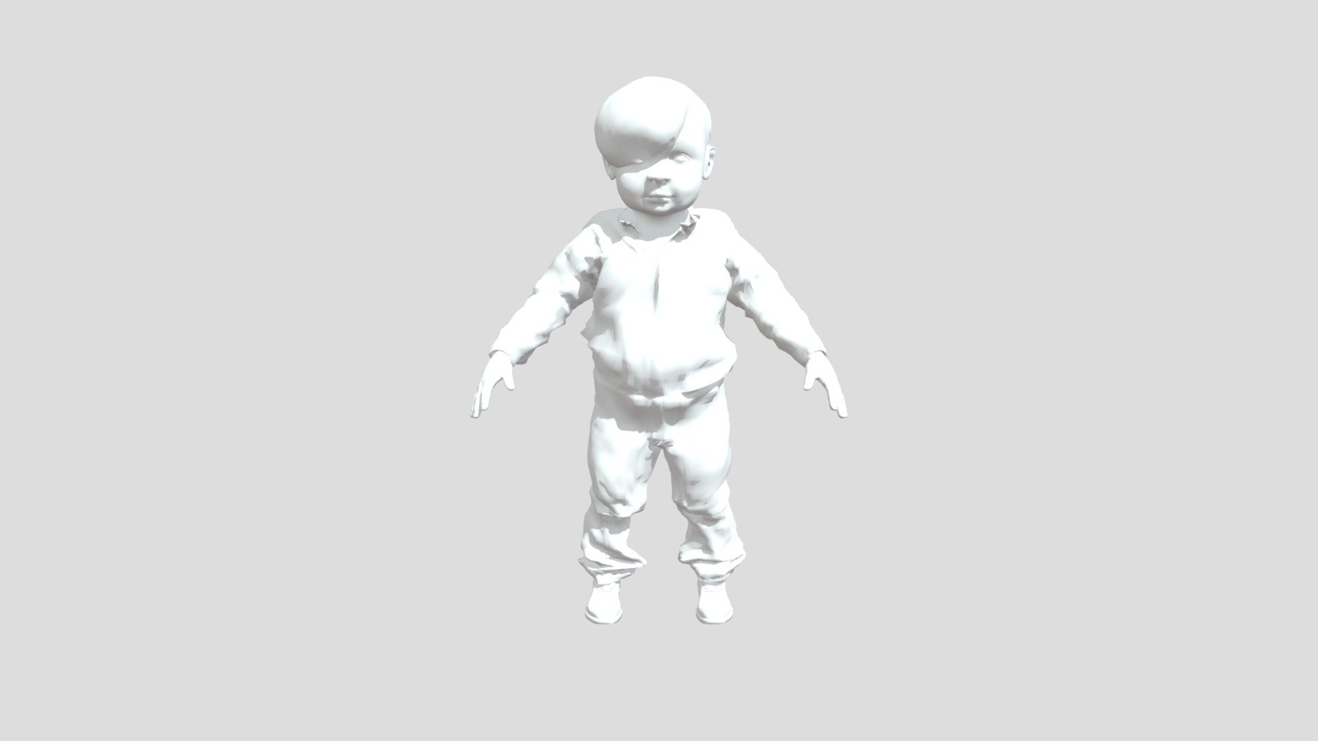 Child - 3D model by Glowrie (@cablehubbaar) [dd051f1] - Sketchfab