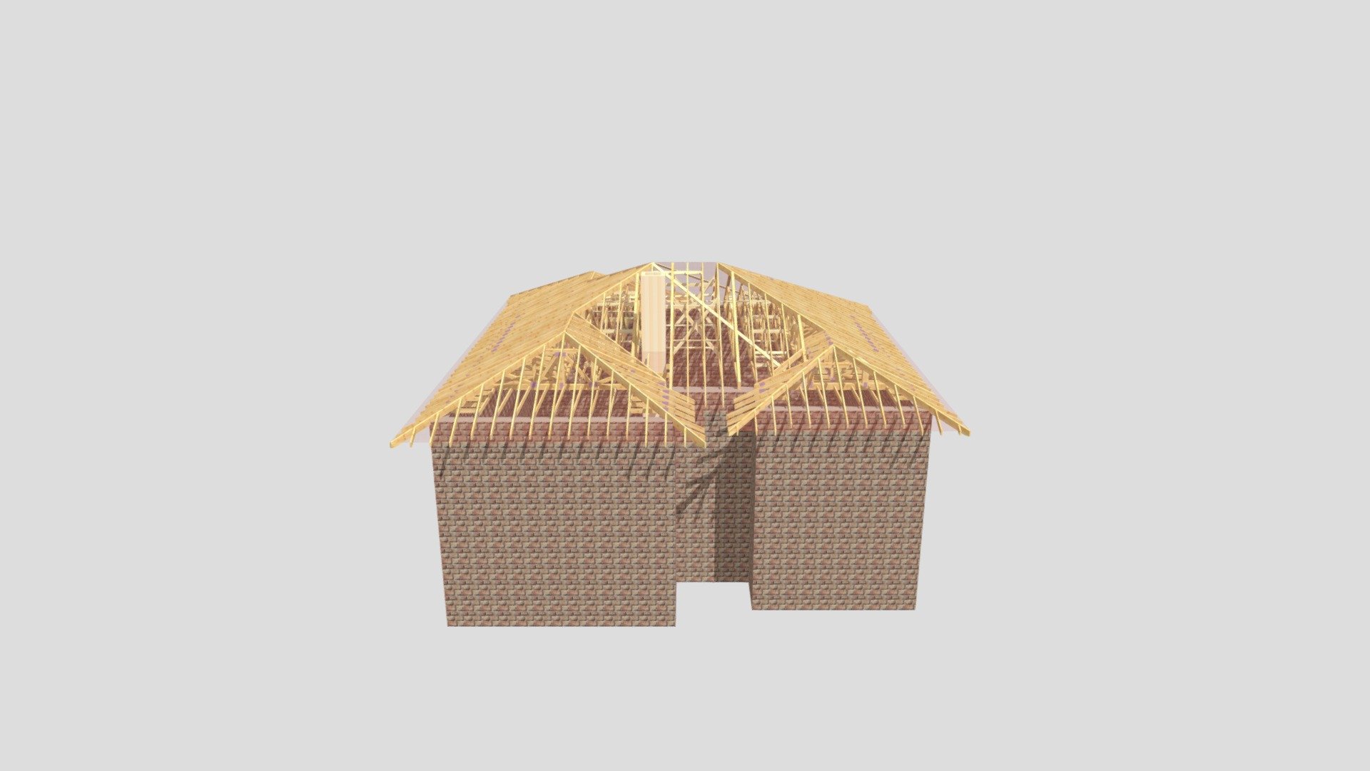 Type 2 Roof Garrainn Na Fea, Clonmel - 3D model by Michael McGuinness ...