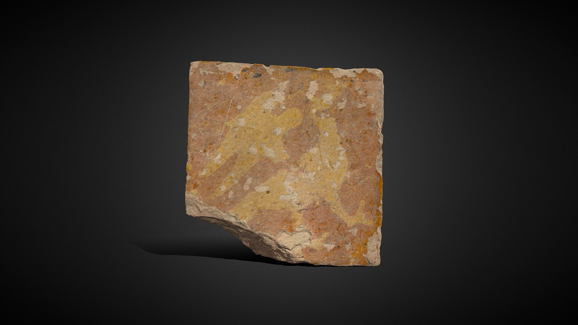Carreau de pavement, Parthenay (France) - Download Free 3D model by Alienor.org, Conseil des ...