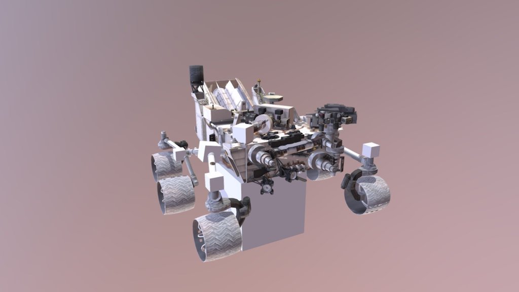 NASA- Mars Rover - 3D model by HMHDeveloper [dd06f3c] - Sketchfab