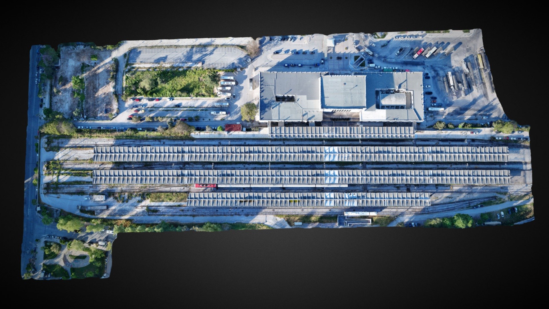Railway Station Interactive Map (Θεσσαλονίκη) - 3D model by MEGALODON ...