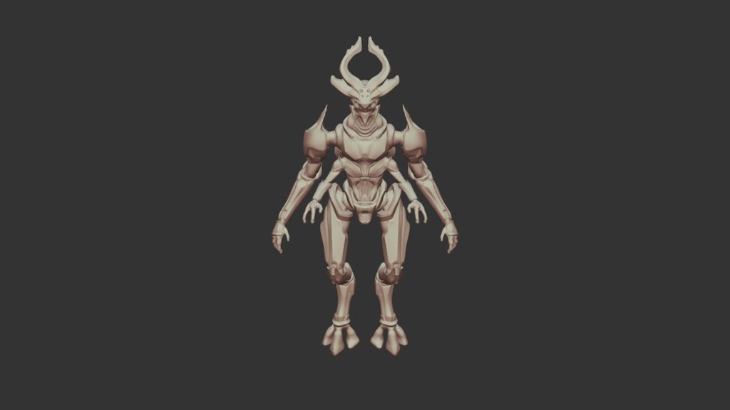 Insectoid Merged - 3D model by picardojoe [dd0905d] - Sketchfab