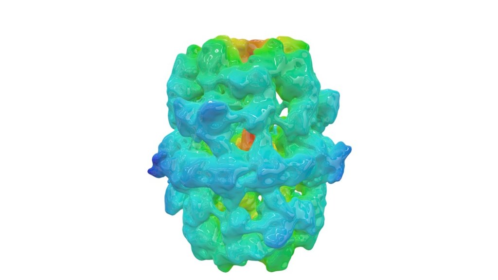 EMDB › EMD-6288 - 3D model by Interactive 3D Data (@proteinsimulation ...