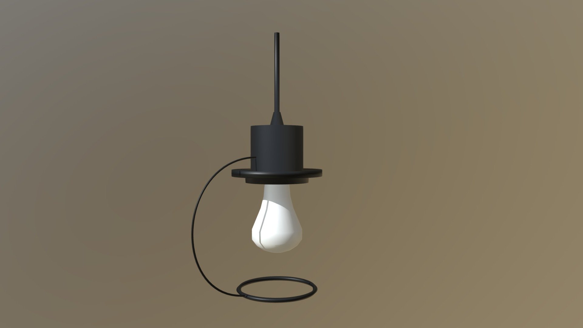 Lampka 3d Model By Qqnobl [dd09af4] Sketchfab