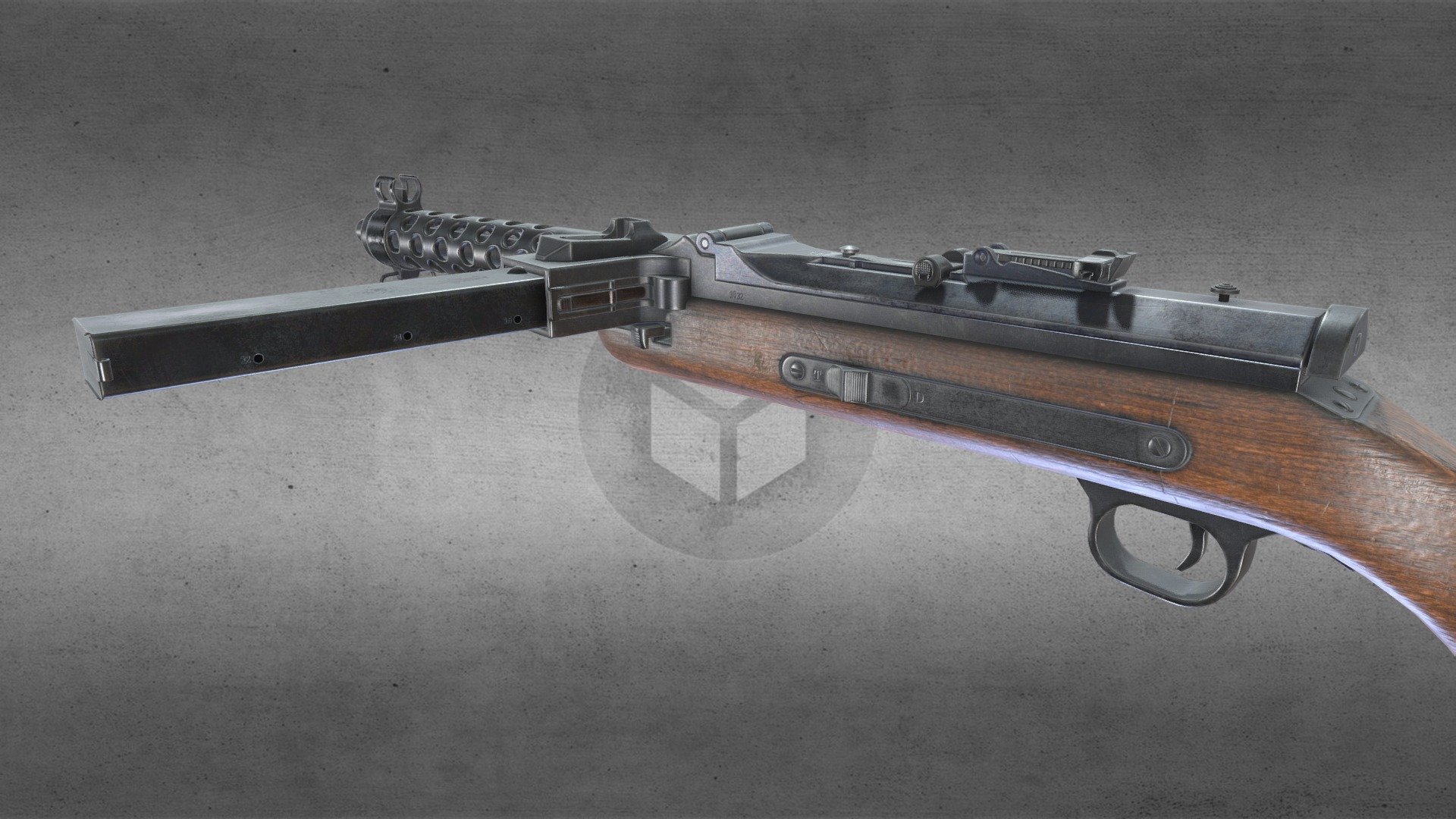 mp-34 - 3D model by Vladyslav M. (@klaster17) [dd0a047] - Sketchfab