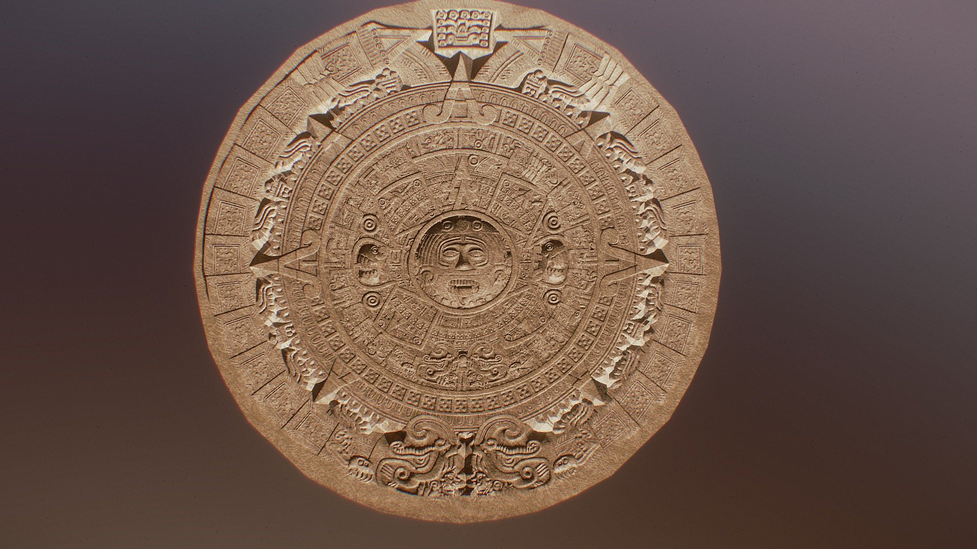 La Piedra del Sol - 3D model by cncivirtual [dd0a0de] - Sketchfab