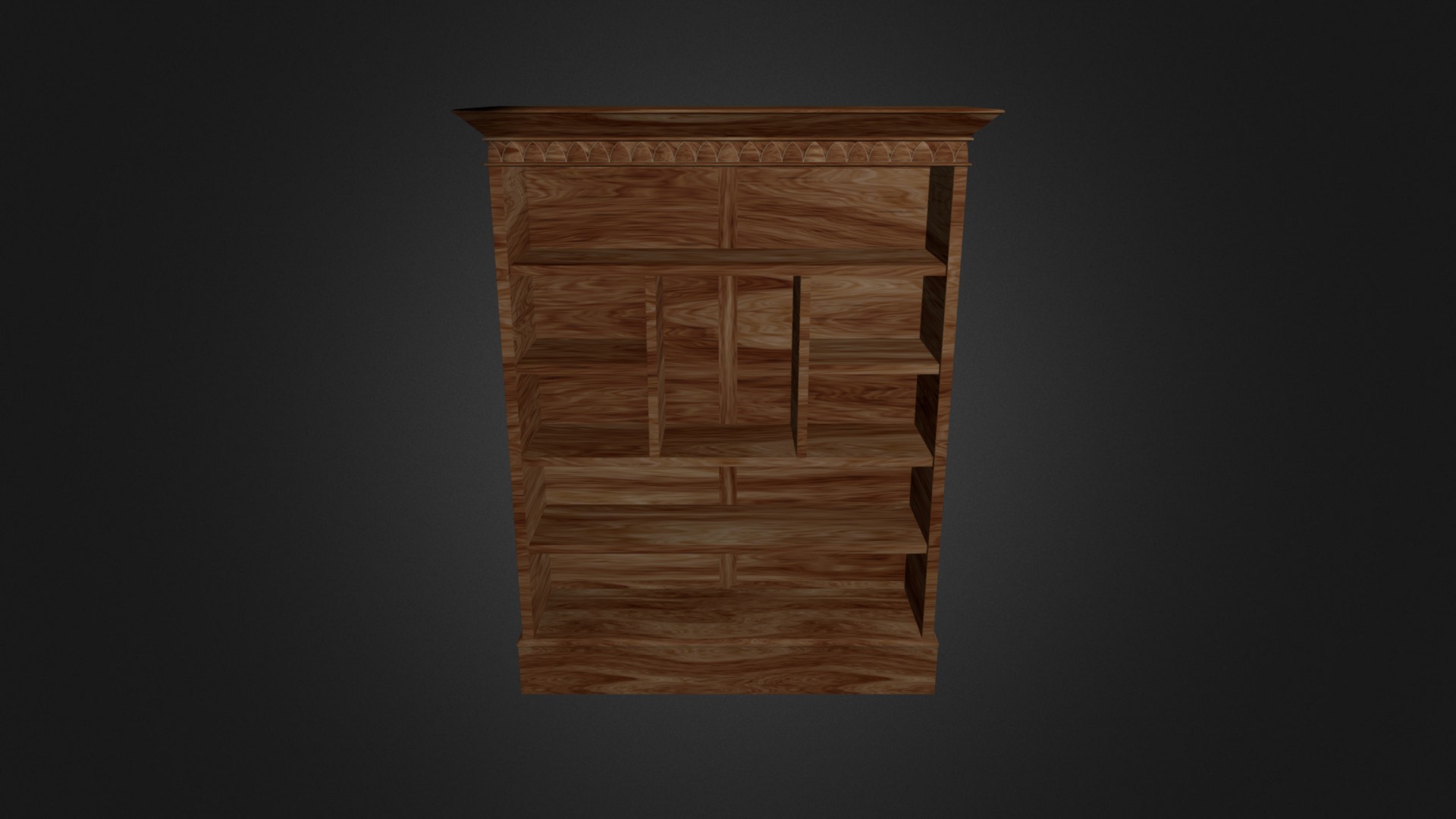 Bookcase - 3D model by Mr Cravate (@mrcravate) [dd0cad4] - Sketchfab