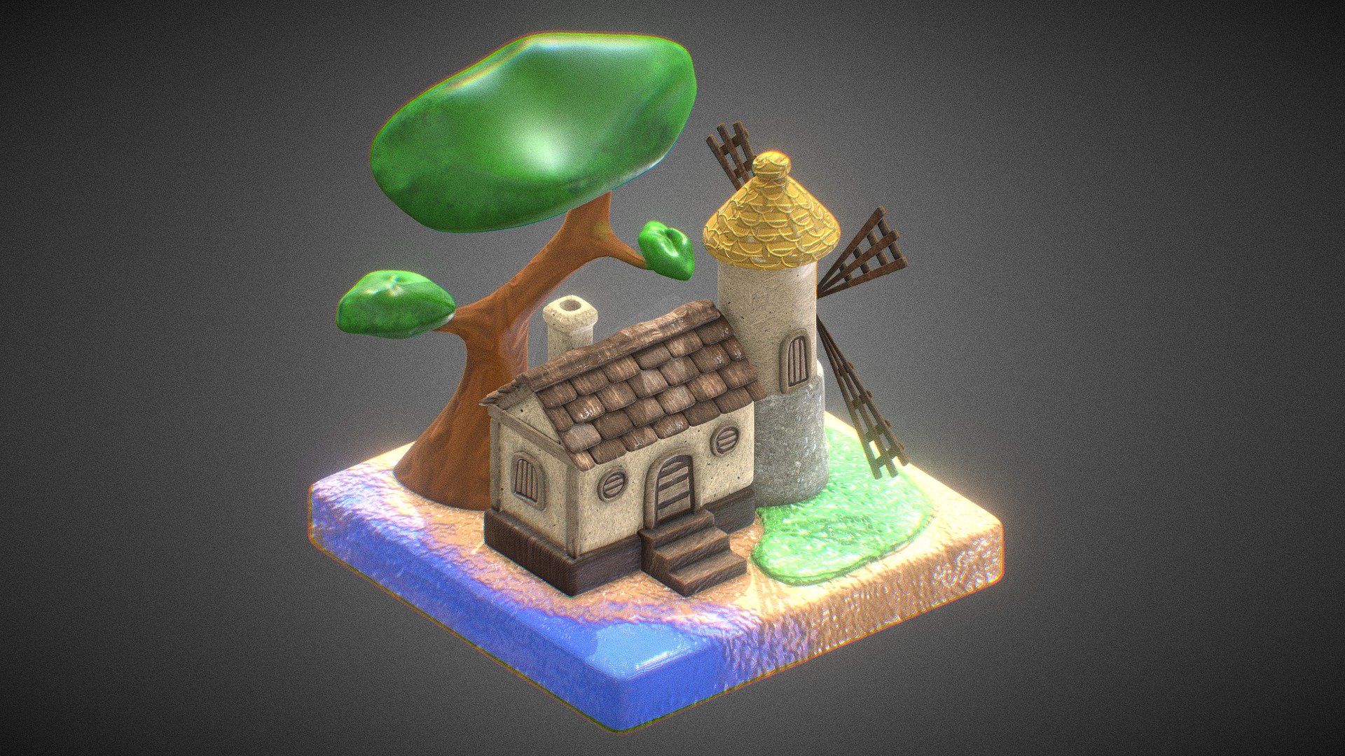 LittleHouse - 3D model by shet123888 [dd0daae] - Sketchfab