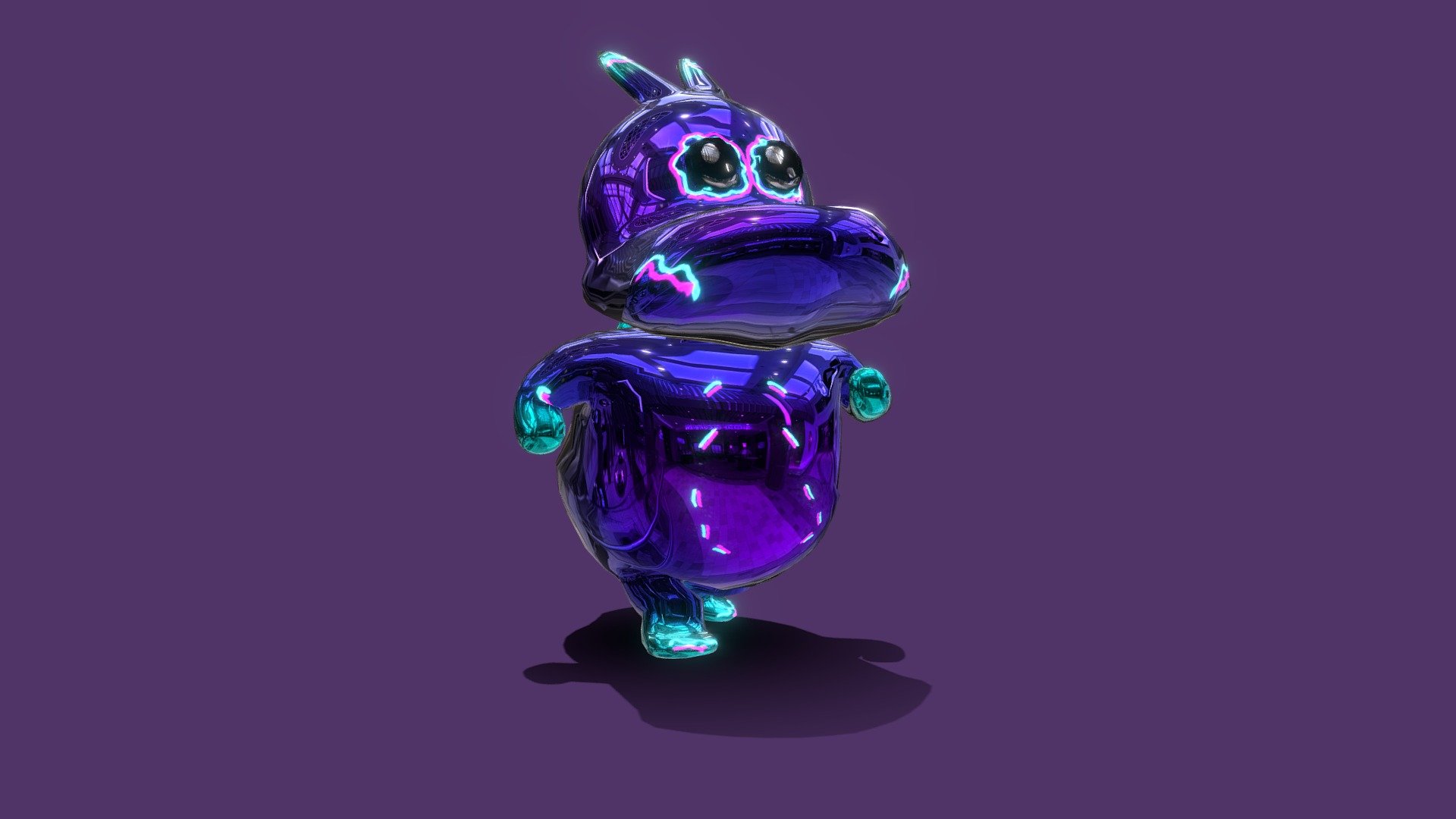 FLUFF - 3D model by Galaan [dd0f3cb] - Sketchfab