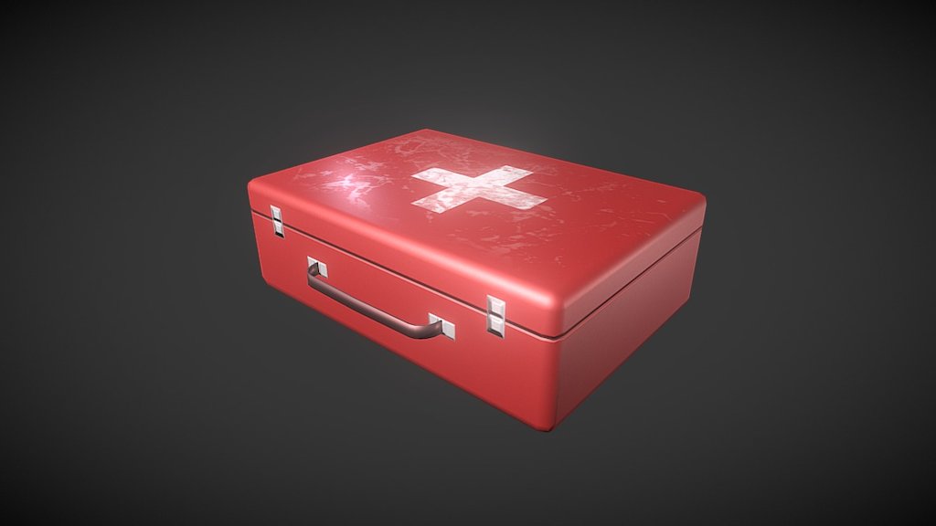 Medkit thingy - 3D model by Youri_Hoek [dd0f932] - Sketchfab