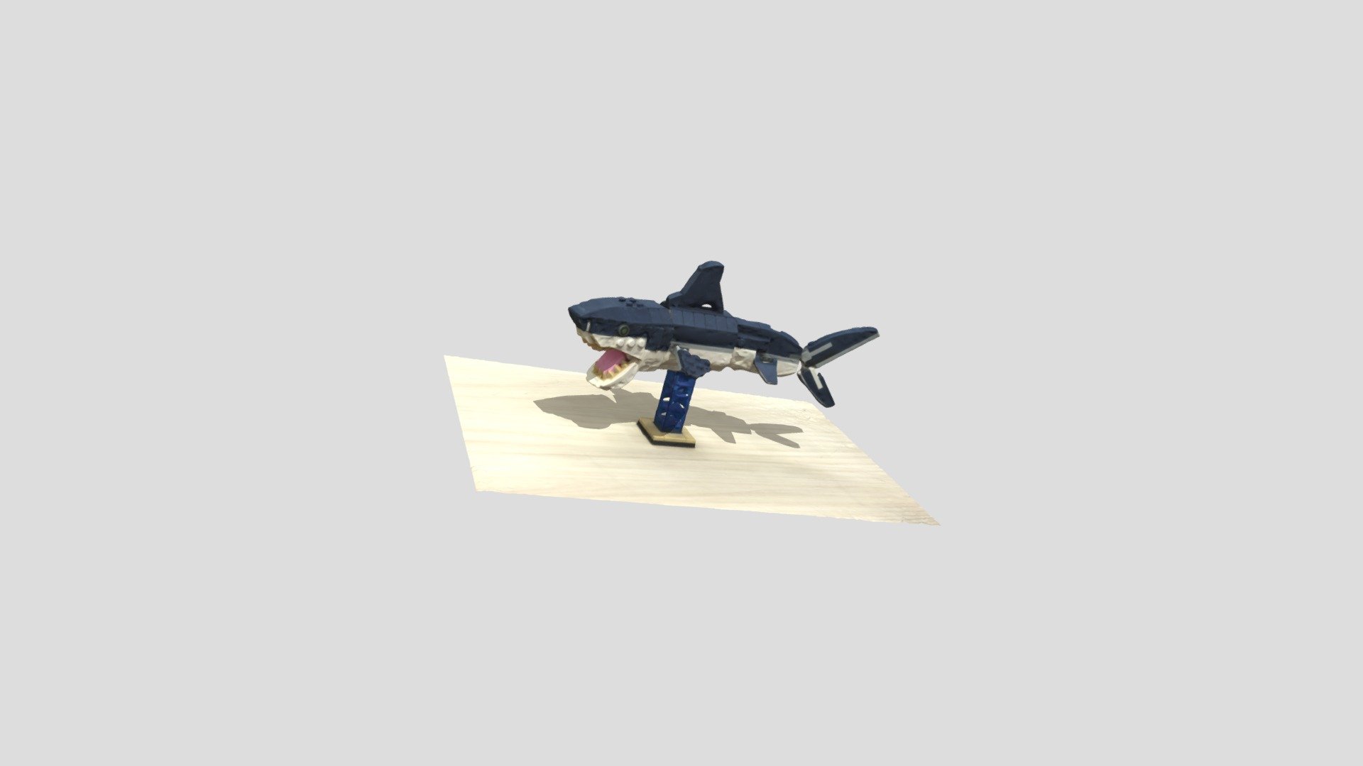 LEGO Shark - 3D model by Brian_Newkirk [dd1181a] - Sketchfab