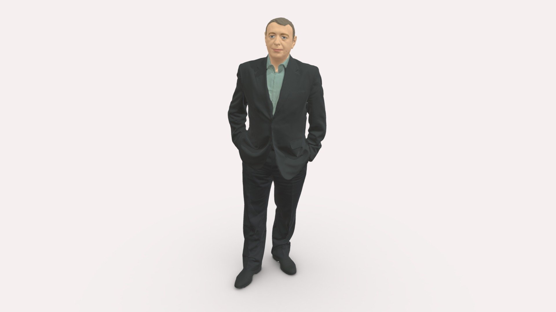 Man light green shirt 0698 - Buy Royalty Free 3D model by 3DFarm ...