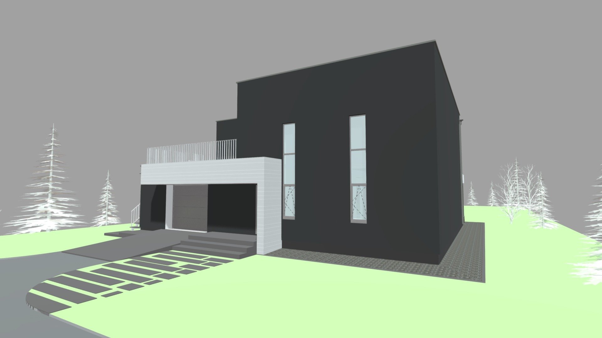 VI_Eco house - Download Free 3D model by fedorgrafik [dd11be5] - Sketchfab