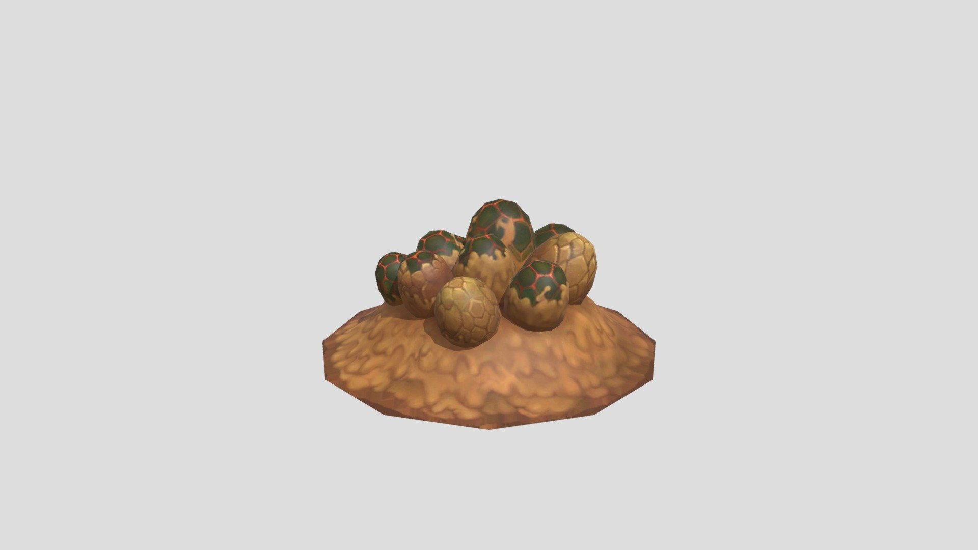 Monster_ Spider_ Eggs_ Corrupted King's raid - Download Free 3D model ...