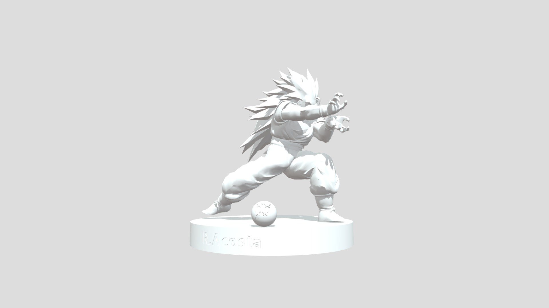 guko_ss3 - 3D model by rosemberacosta04 [dd13959] - Sketchfab