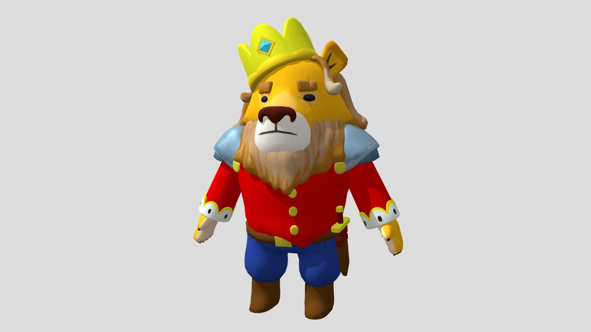 Lion King - 3D model by 20kdena02 [dd1437e] - Sketchfab