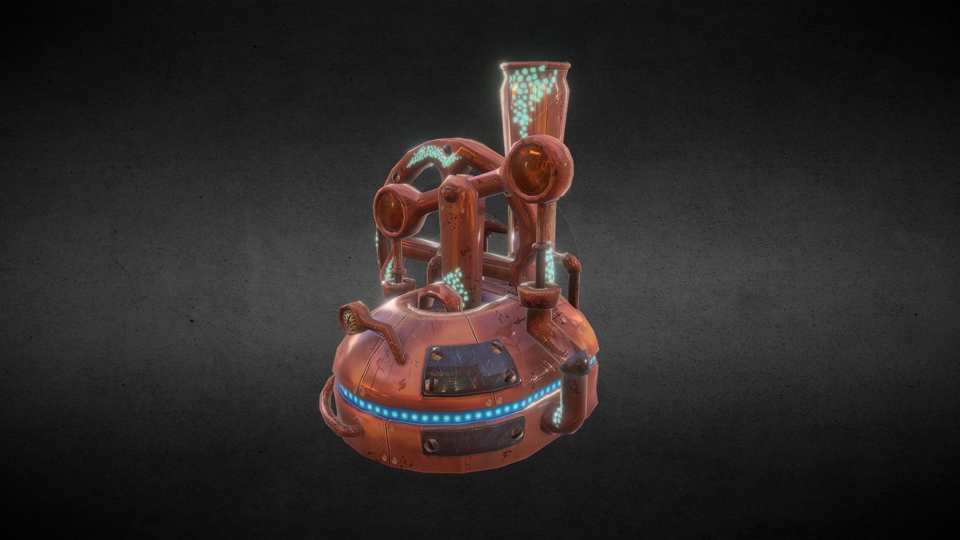 Fantasy Pump - 3D model by darranwoods [dd1755b] - Sketchfab