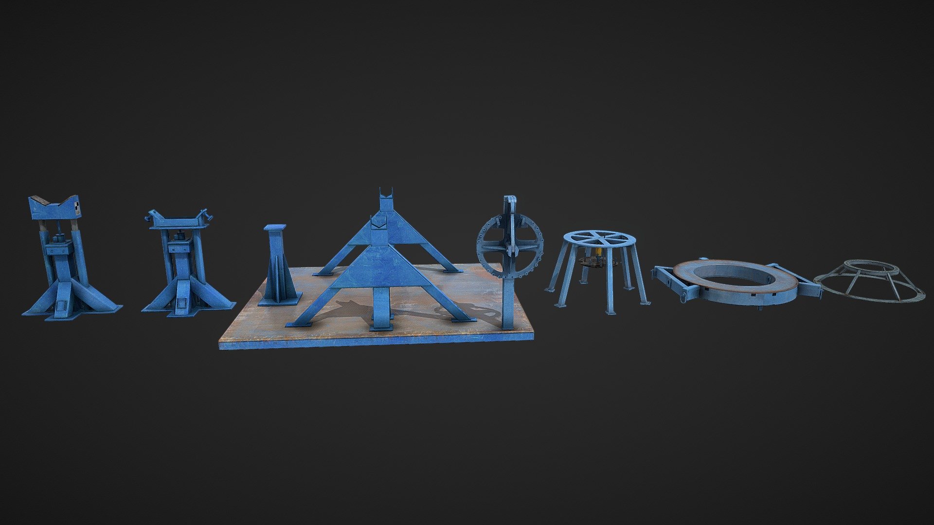 Industrial tools - 3D model by shashi.atin [dd17d5a] - Sketchfab