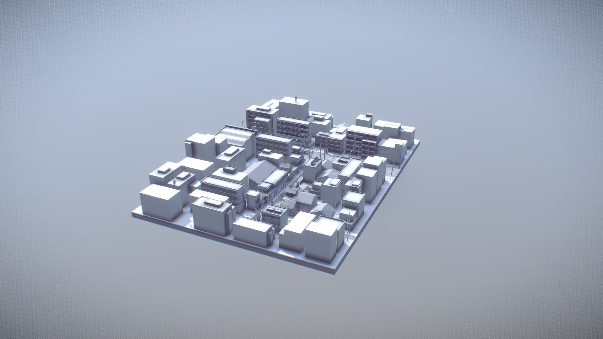 City 2.0 - Download Free 3D model by Ding (@eclairds) [dd19ddb] - Sketchfab