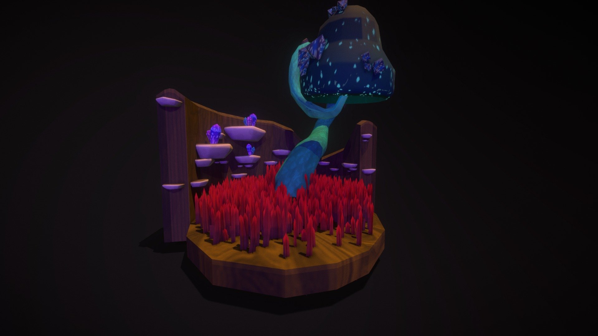 [FREE]* Inside a tree trunk - Download Free 3D model by xxxaaa444 ...