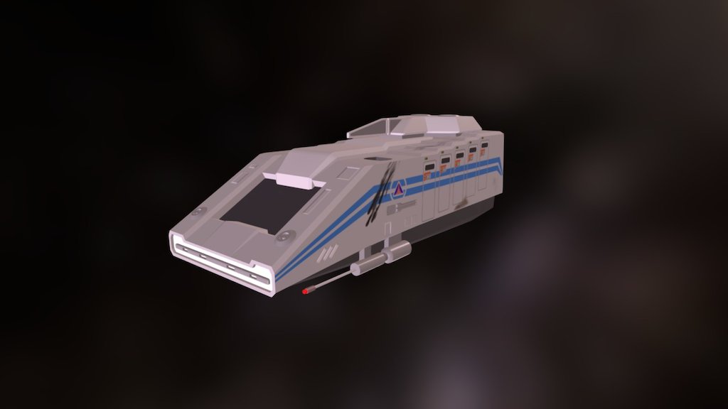 Starspeeder 3000: Endor Express - 3D model by Wesley Heid (@geminigod ...