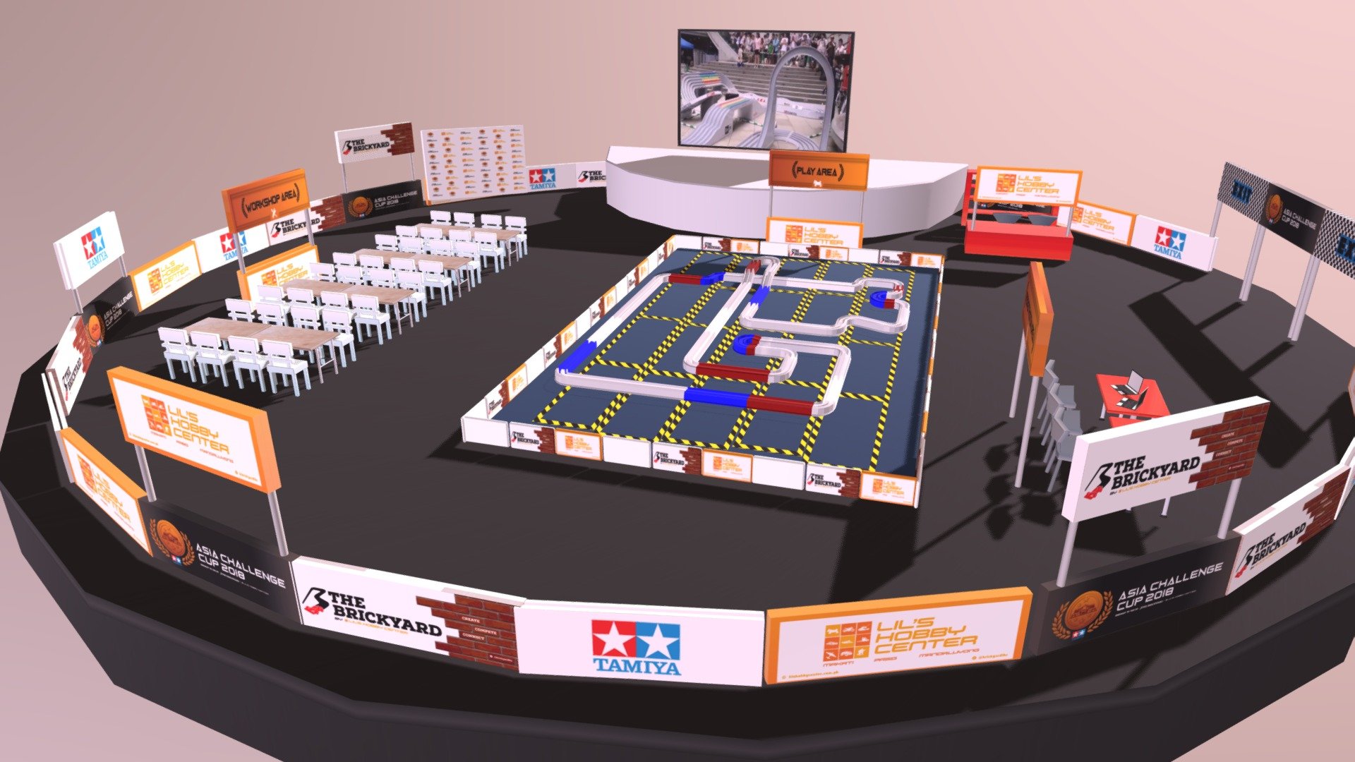 Circle4 - 3D model by ForPresentation (@jochellecasilad) [dd20982 ...