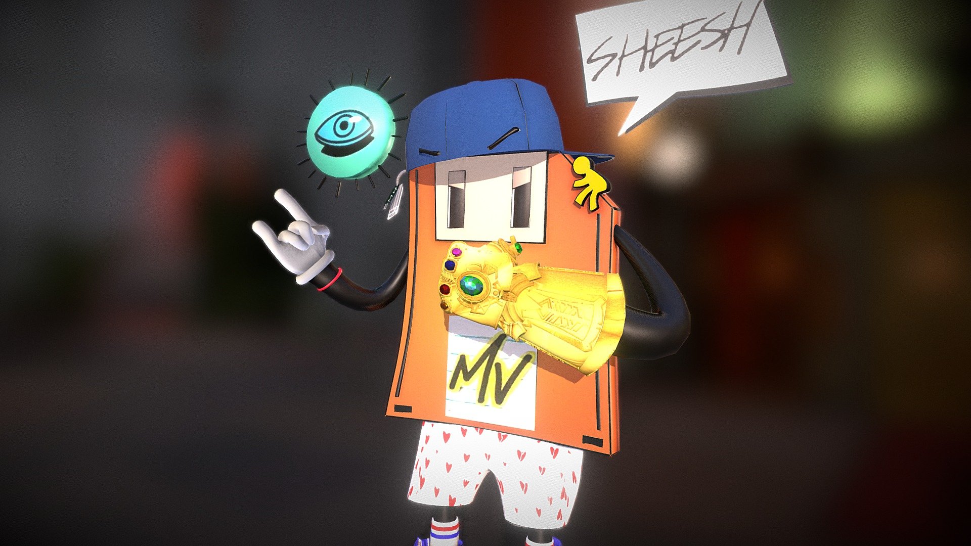 METAVISION Floppy - GEN2 #325 3D - 3D model by MatijaKuzz [dd20b89 ...