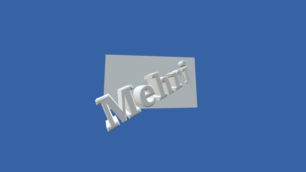Mehri - 3D model by bthurber [dd217fd] - Sketchfab