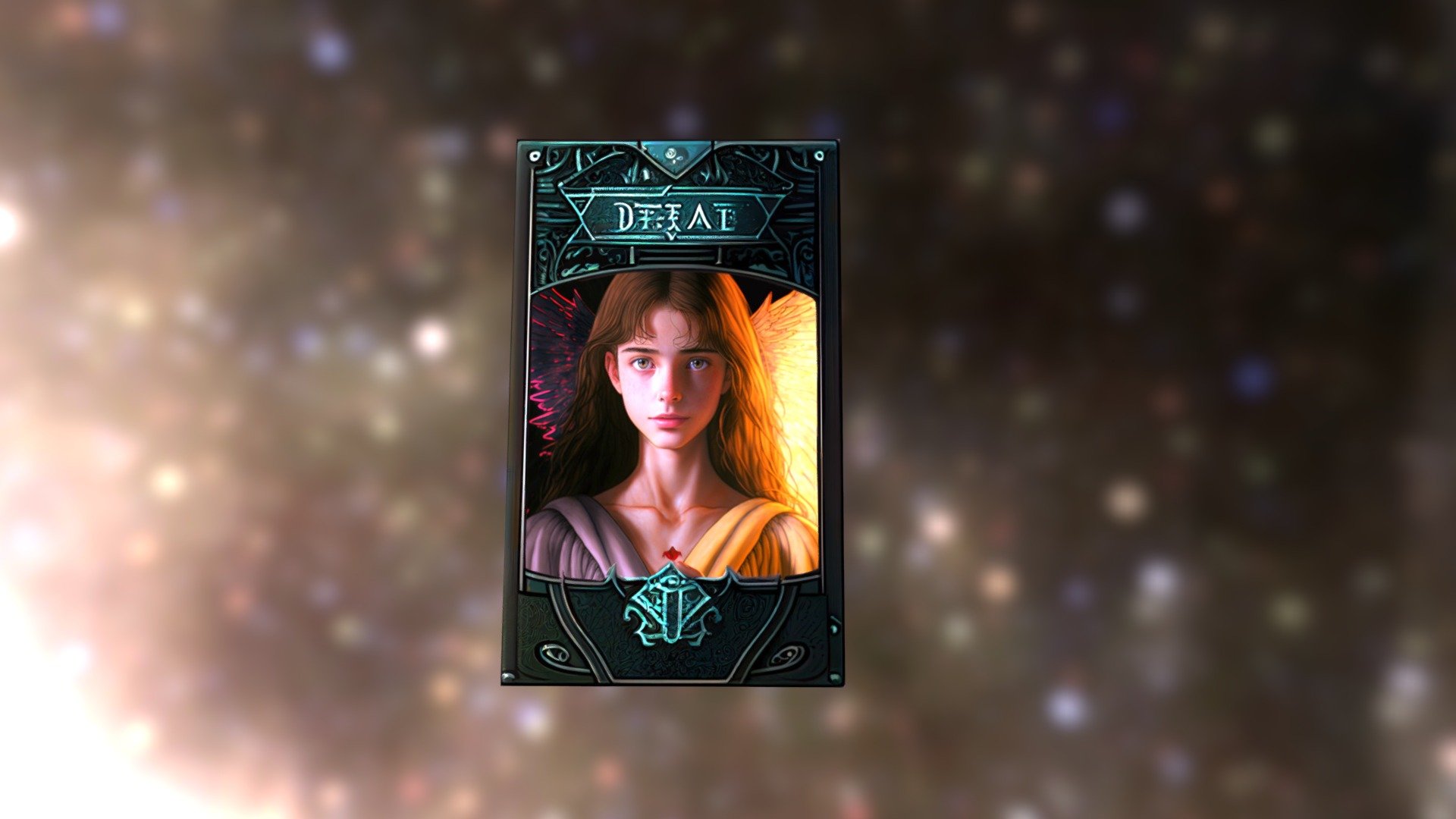 Fantasy Magic Card - Change Of Heart Reimagined - 3D model by ...