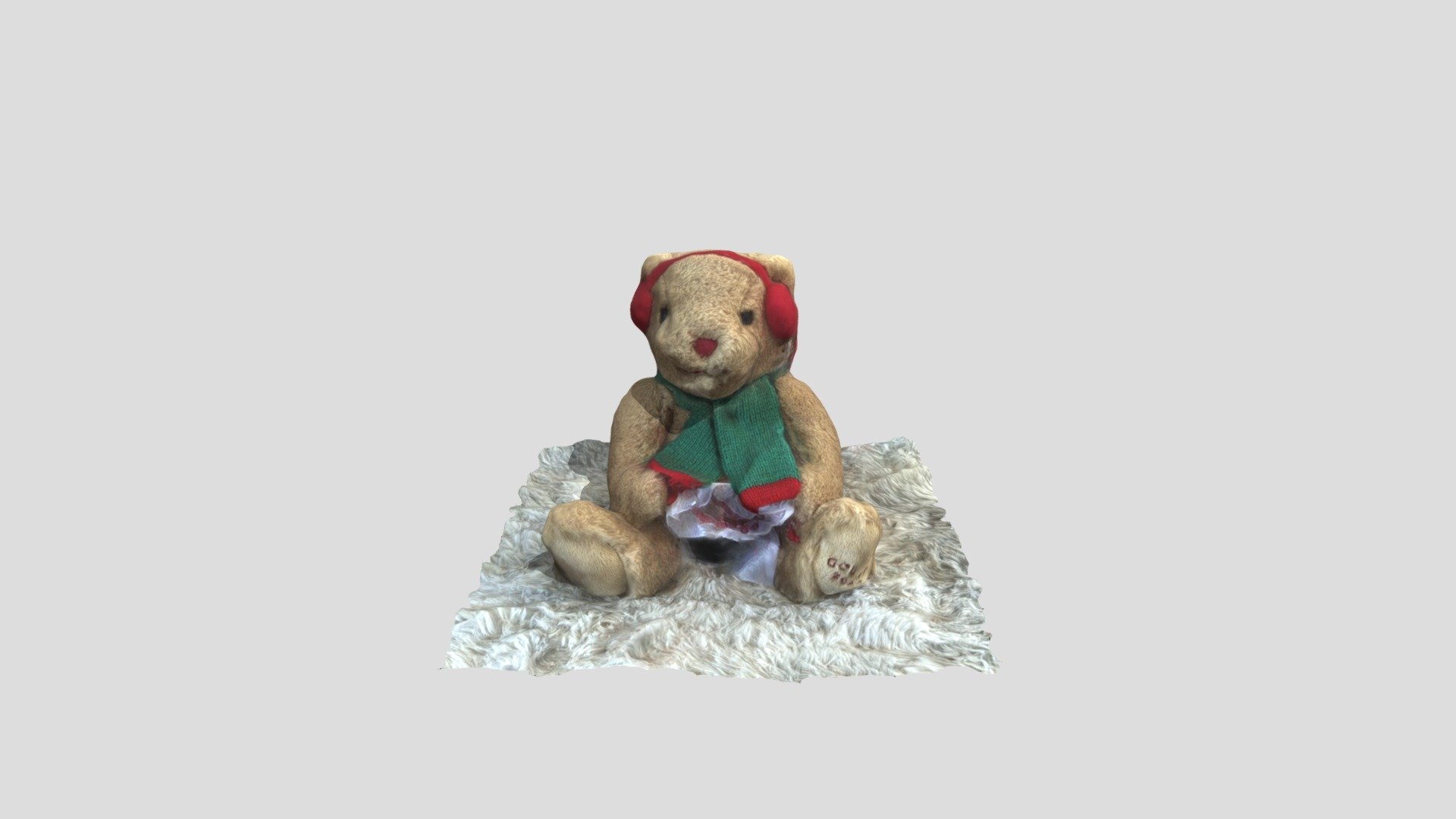 cute bear - 3D model by ZhaolongZhang [dd21c6c] - Sketchfab