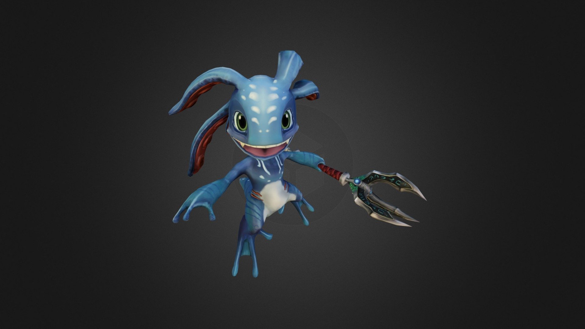 Fizz Posed Back 001 - 3D model by SarahDahlinger (@waterbear) [dd22f72 ...