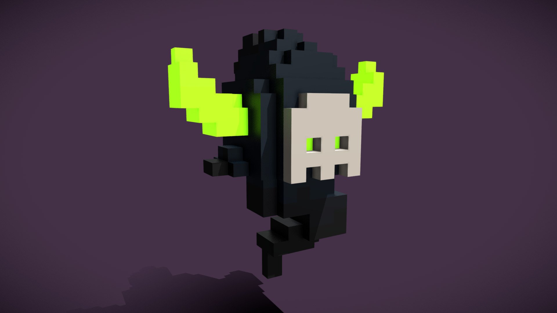 Ghost enemy for a game jam + animation - Download Free 3D model by ...
