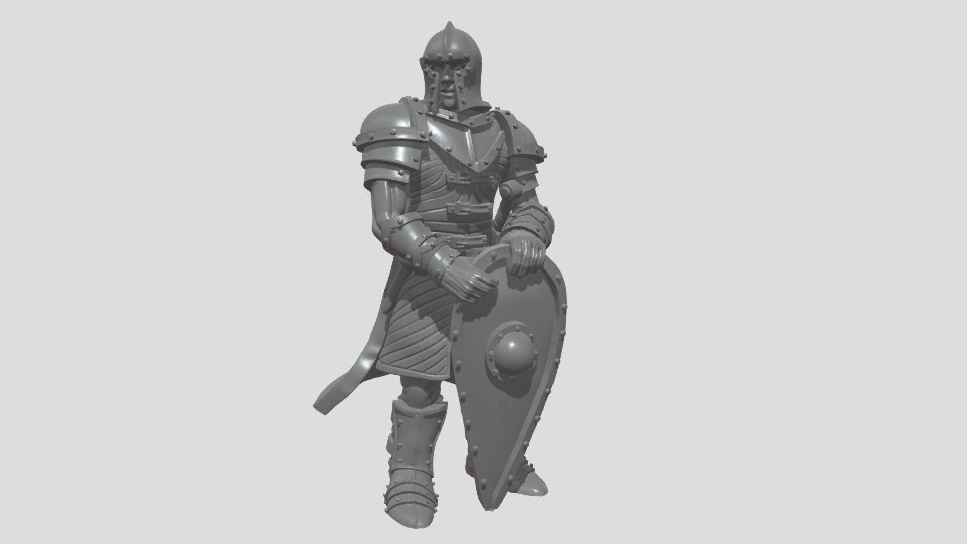 Guard - Distracted - Listening - 3D model by McNacMedia [dd24113 ...