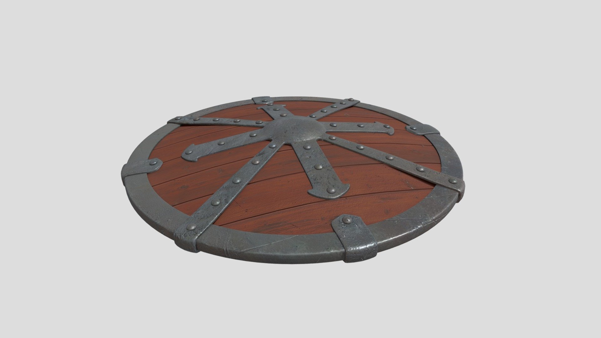 Round Shield - 3D model by rjs_art [dd249c9] - Sketchfab