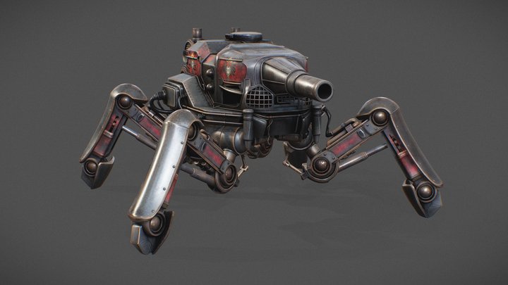 Turret 3D models - Sketchfab