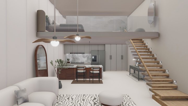 Loft 3D models - Sketchfab
