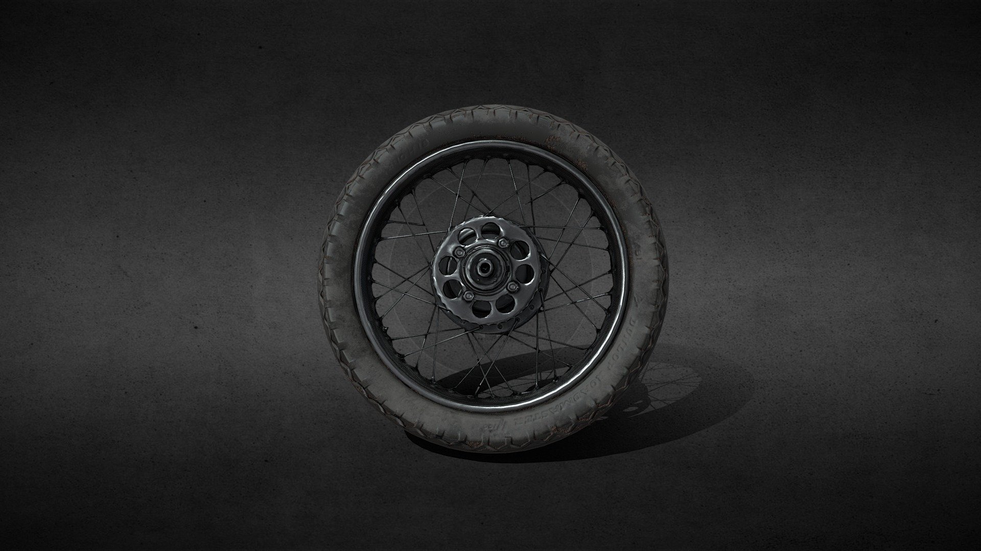 Motorcycle wheel - Download Free 3D model by kraytay [dd2645b] - Sketchfab