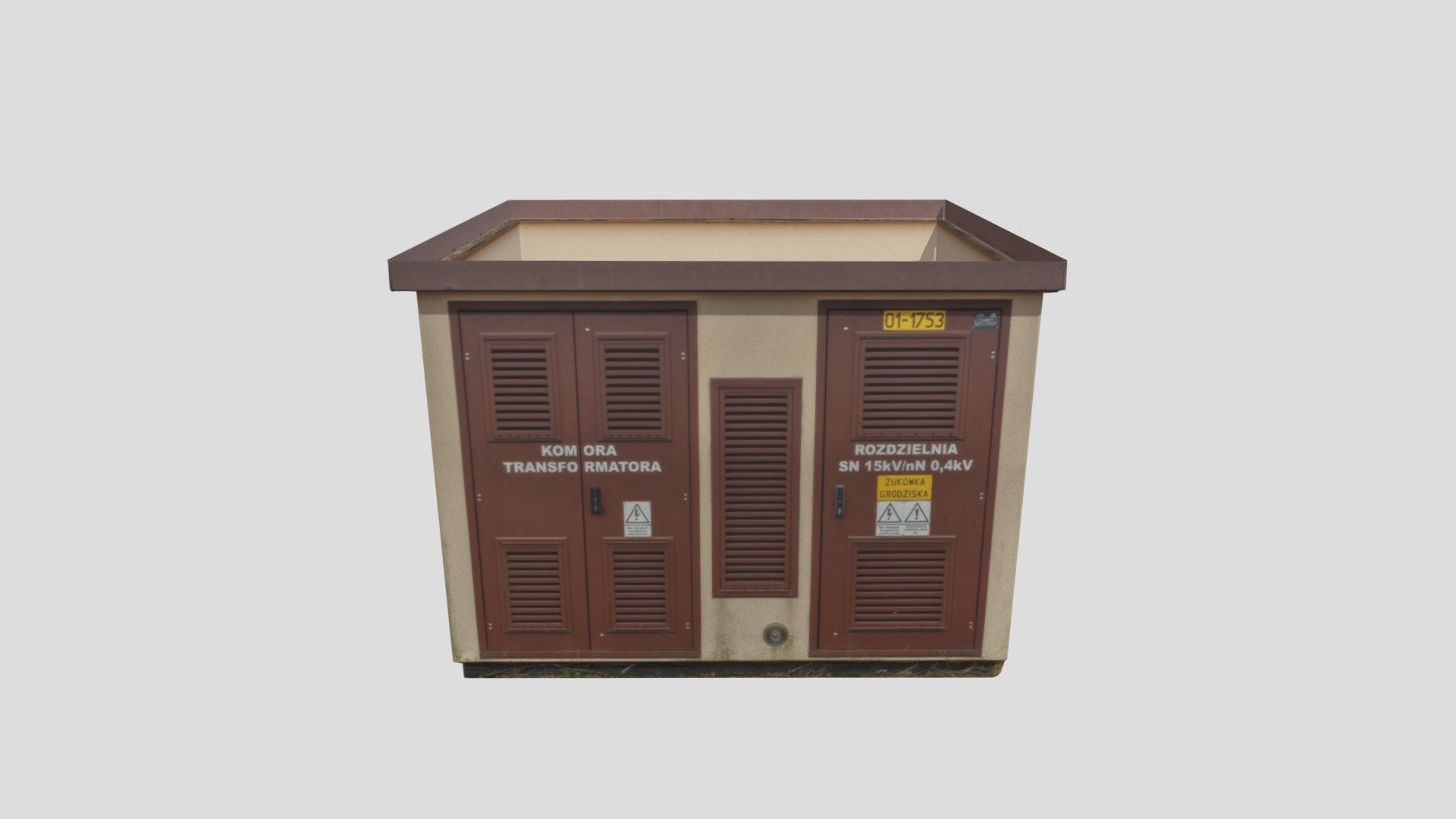 Transformator Building - 3D model by mooncatkiller [dd2885e] - Sketchfab