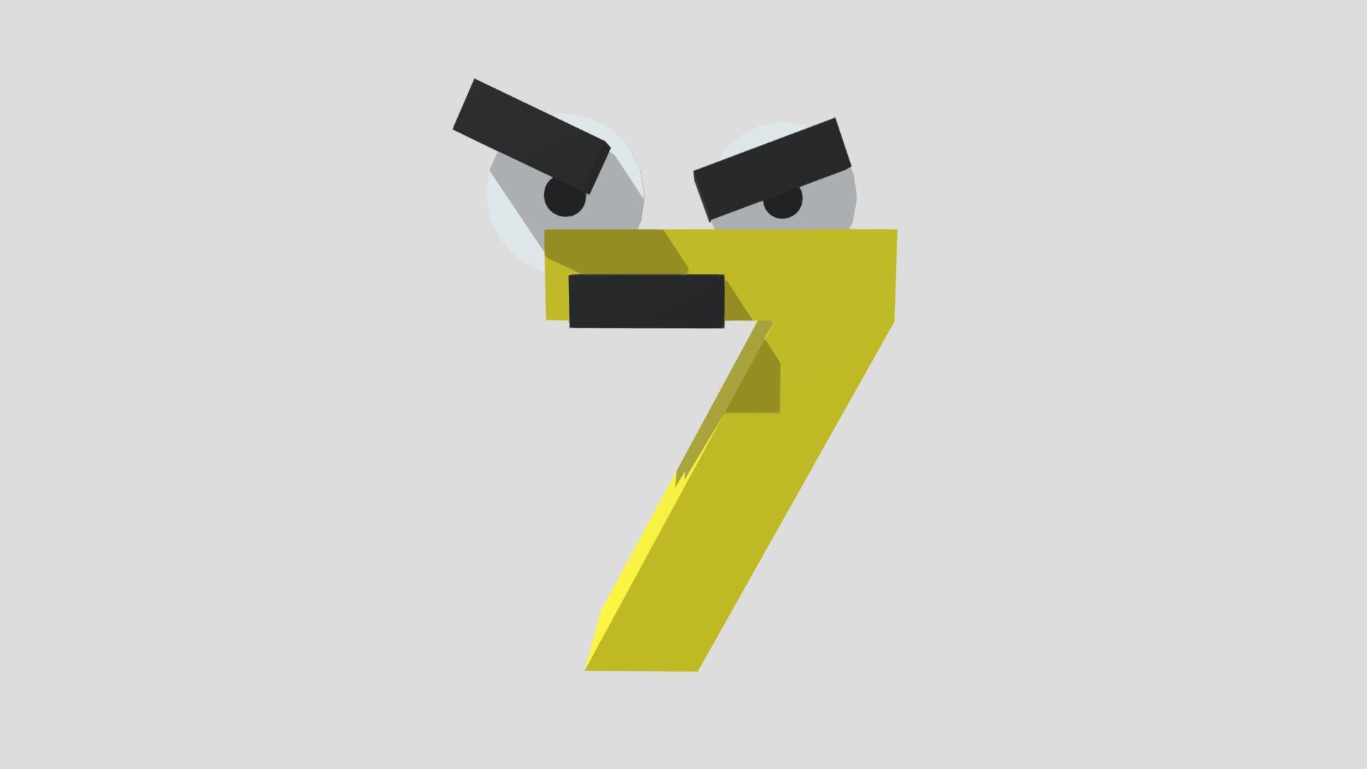 Seven (Number Lore Prediction) - Download Free 3D model by miha ...