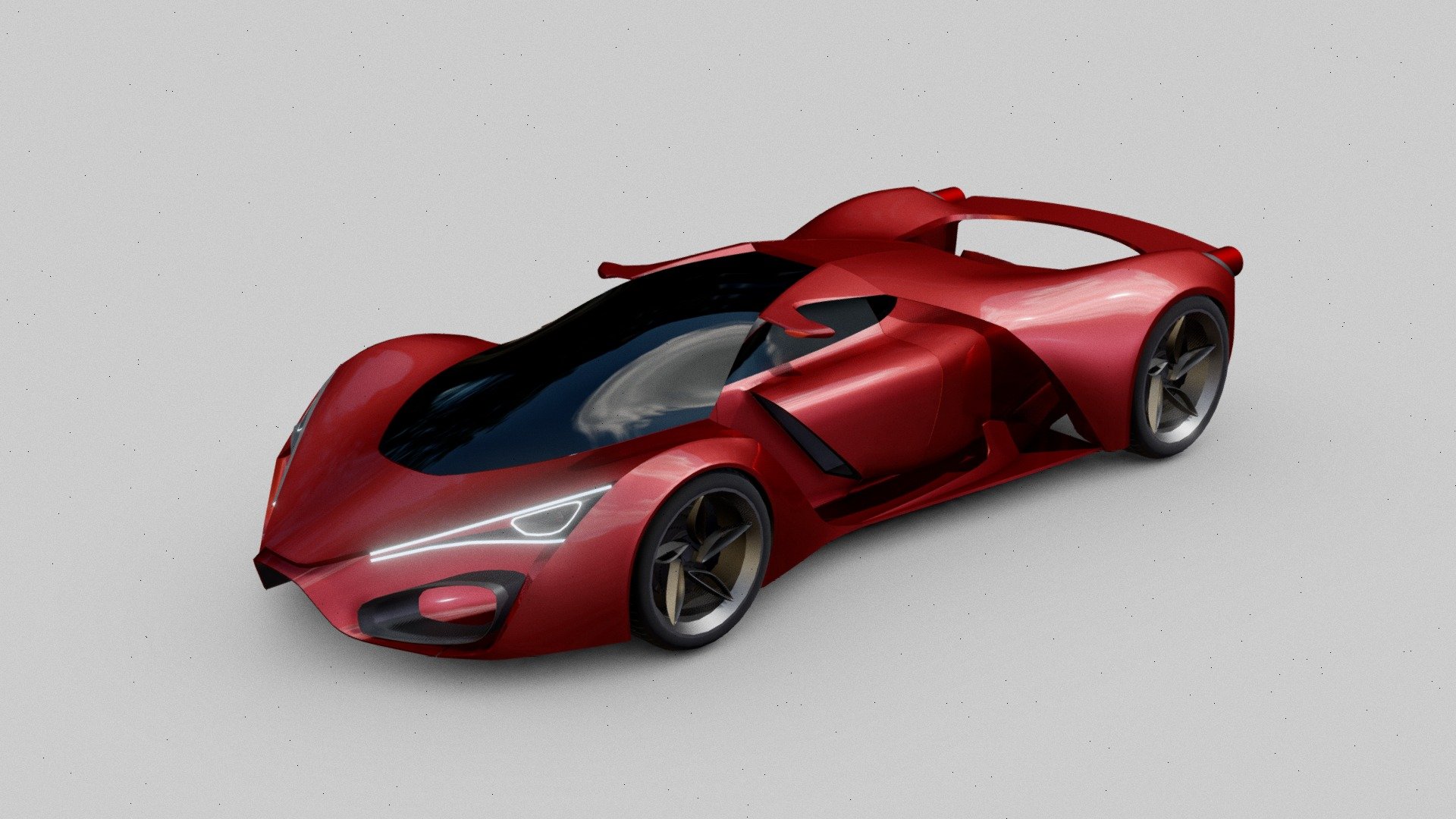 Ferari F80 Concept - 3D model by iSteven (@OneSteven) [dd2b09f] - Sketchfab
