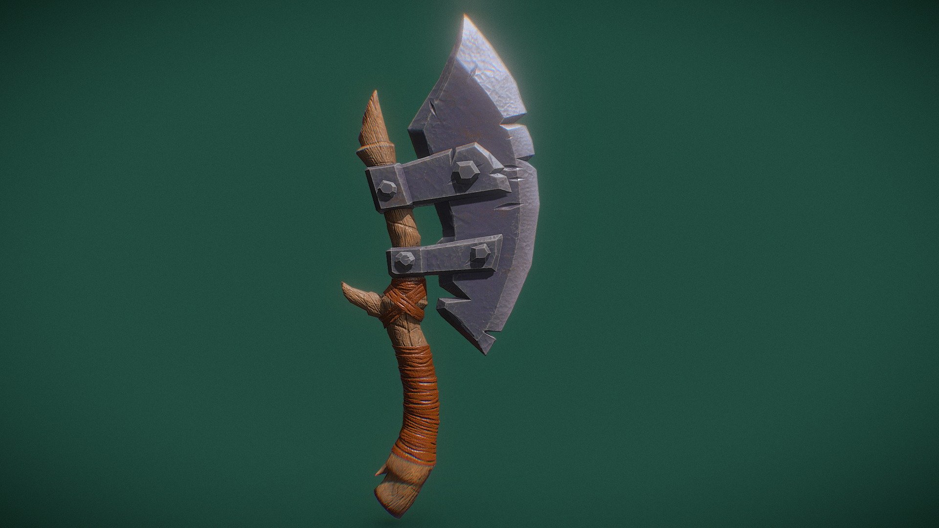 Rudimentary axe - Download Free 3D model by Mr.Butatensei [dd30571 ...