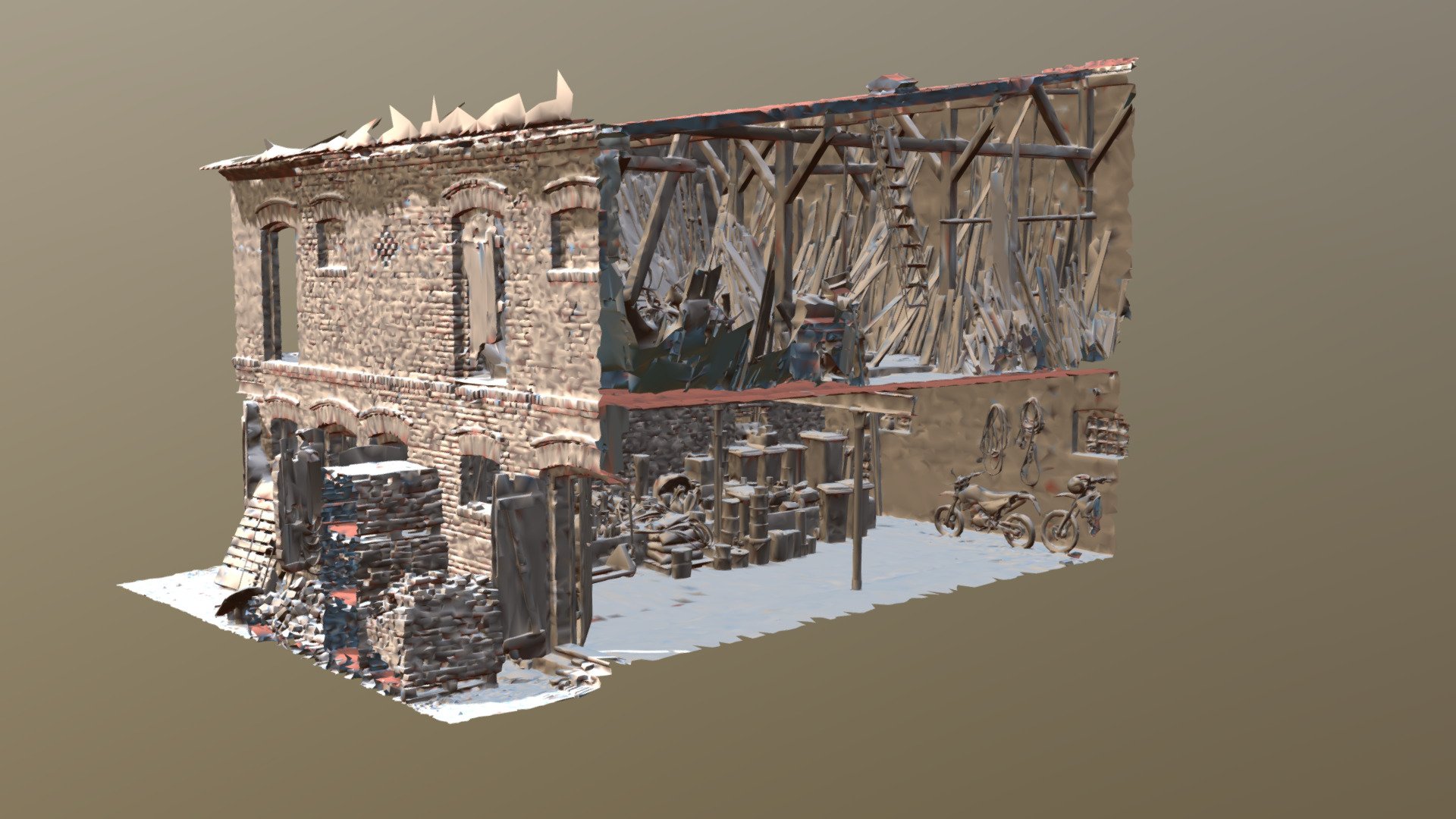 Wachow - Remise - 3D model by illustrated architecture (@illustrated ...