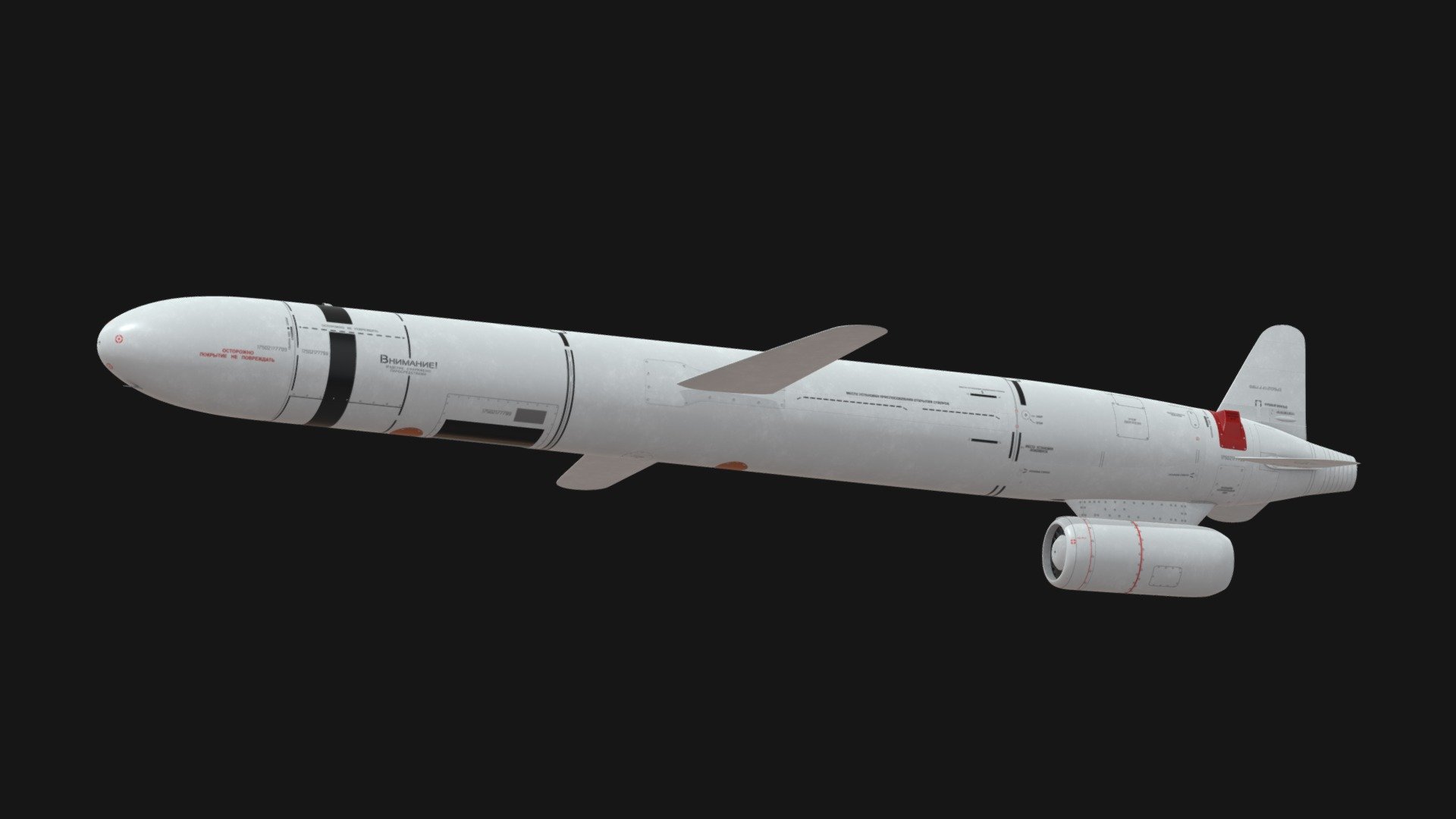 Kh-55 V4 Final (OBJ) - 3D model by Jeyhun1985 [dd34e54] - Sketchfab