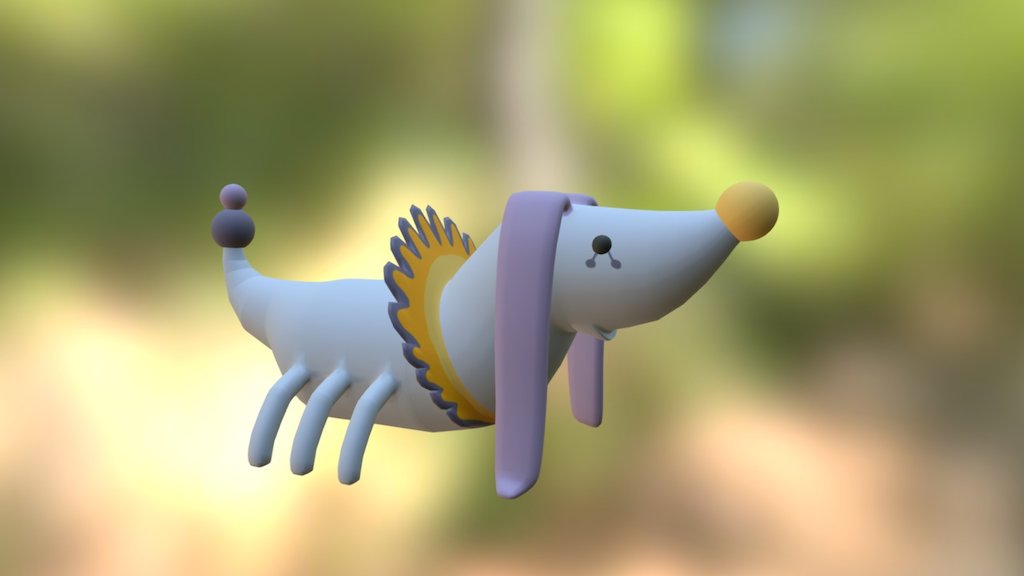 Alien_Dog - 3D model by vildepus [dd352e8] - Sketchfab