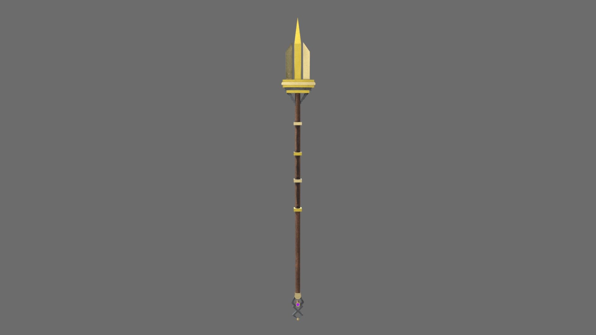 Fantasy Spear - 3D model by Oakley Holloway (@O4KTR33) [dd36184 ...