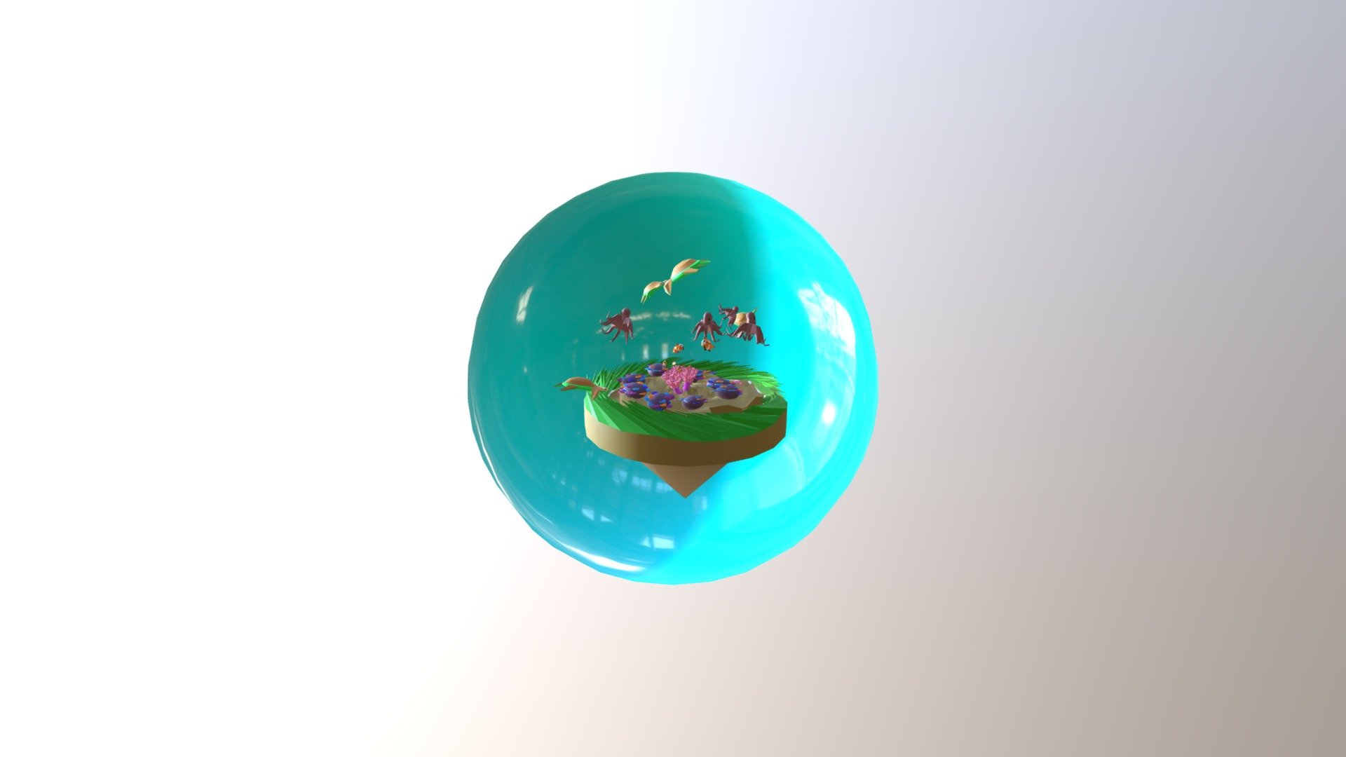 Ocean Biome - 3D model by fcangco [dd36c55] - Sketchfab