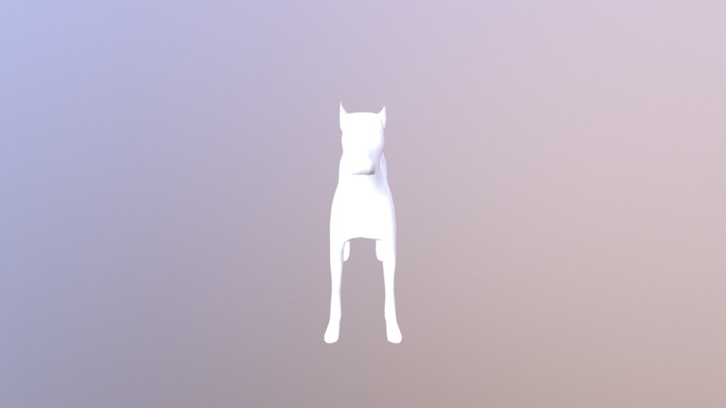 Dog Retopology - 3D model by afrenette220 [dd379b0] - Sketchfab
