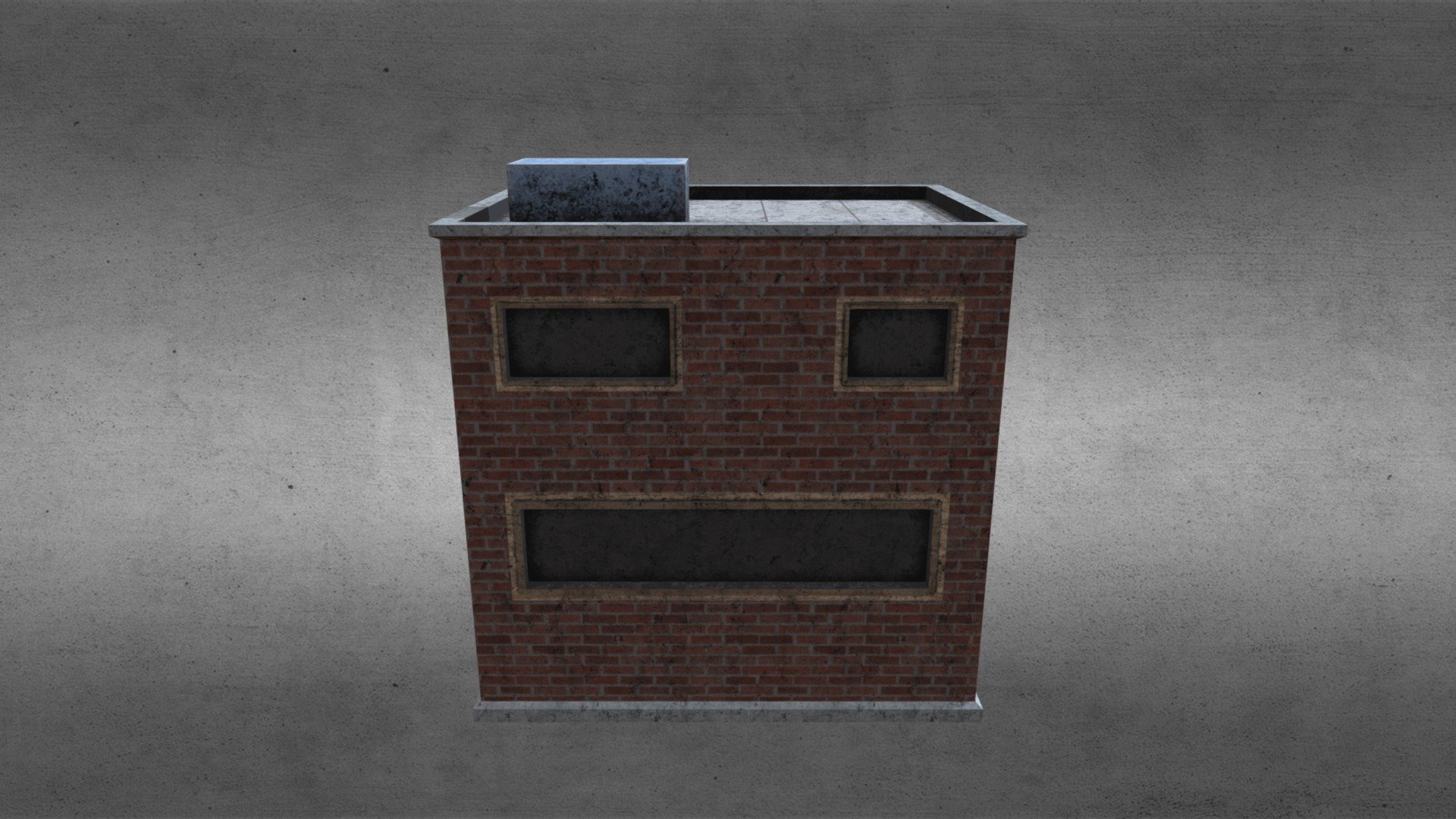 zombiehouse - Download Free 3D model by dirkwybe [dd37b8e] - Sketchfab