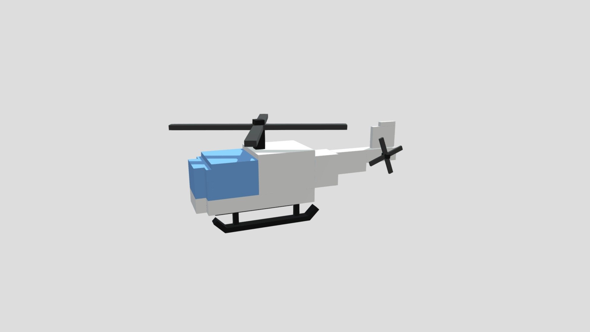 Helicopter (real) - 3D model by Mario976l [dd38e68] - Sketchfab
